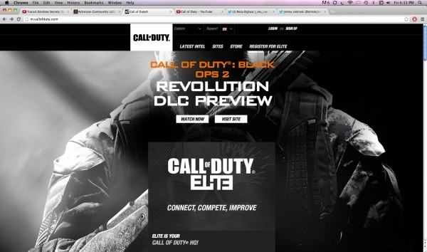 شعار الحزمة القادمة للعبة Call of Duty: Black Ops II يظهر على موقع ...
