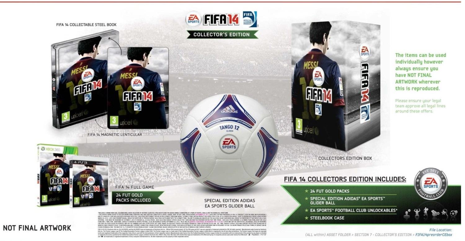 الكشف عن نسخة الـCollector’s Edition للعبة FIFA 14 - ترو جيمنج