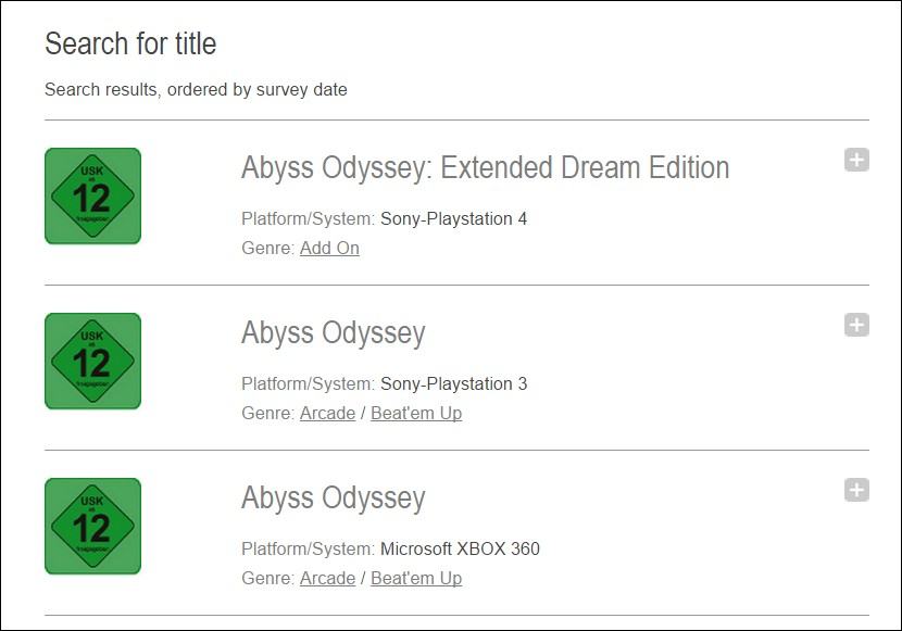 لعبة Abyss Odyssey في طريقها للـPS4 حسب منظمة تقييم الألعاب الألمانية - ترو جيمنج