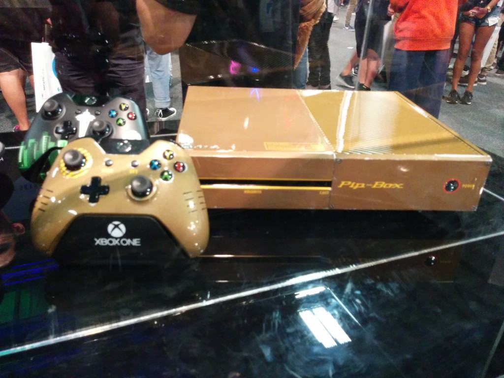 نظره على النسخة “الذهبية” النادرة من الـXbox One بشعار لعبة Fallout 4 ...