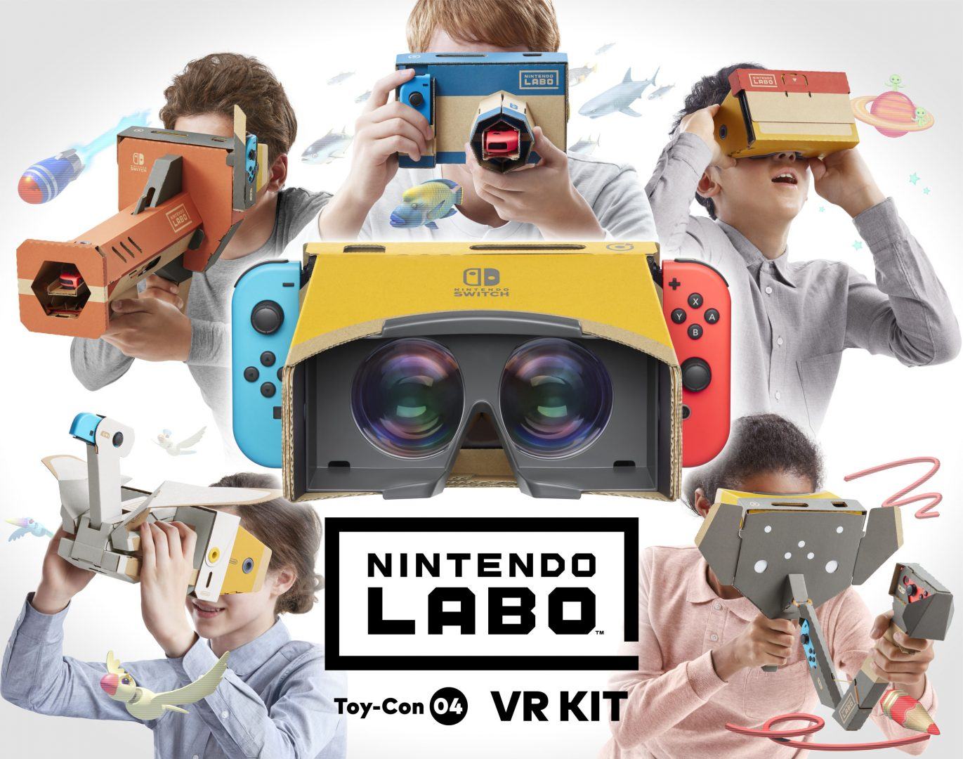 الـVR قادم رسميا للننتندو سويتش عبر حزمة Nintendo Labo Toy-Con 04: VR ...